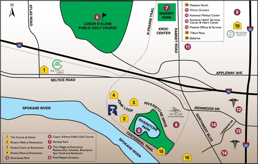 Project Site Map - ActiveWest Builders